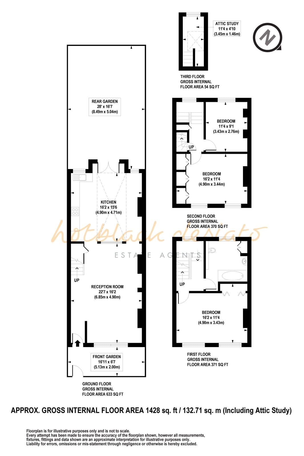 3 bed terraced house for sale in Willes Road, London, NW5 3DN ...